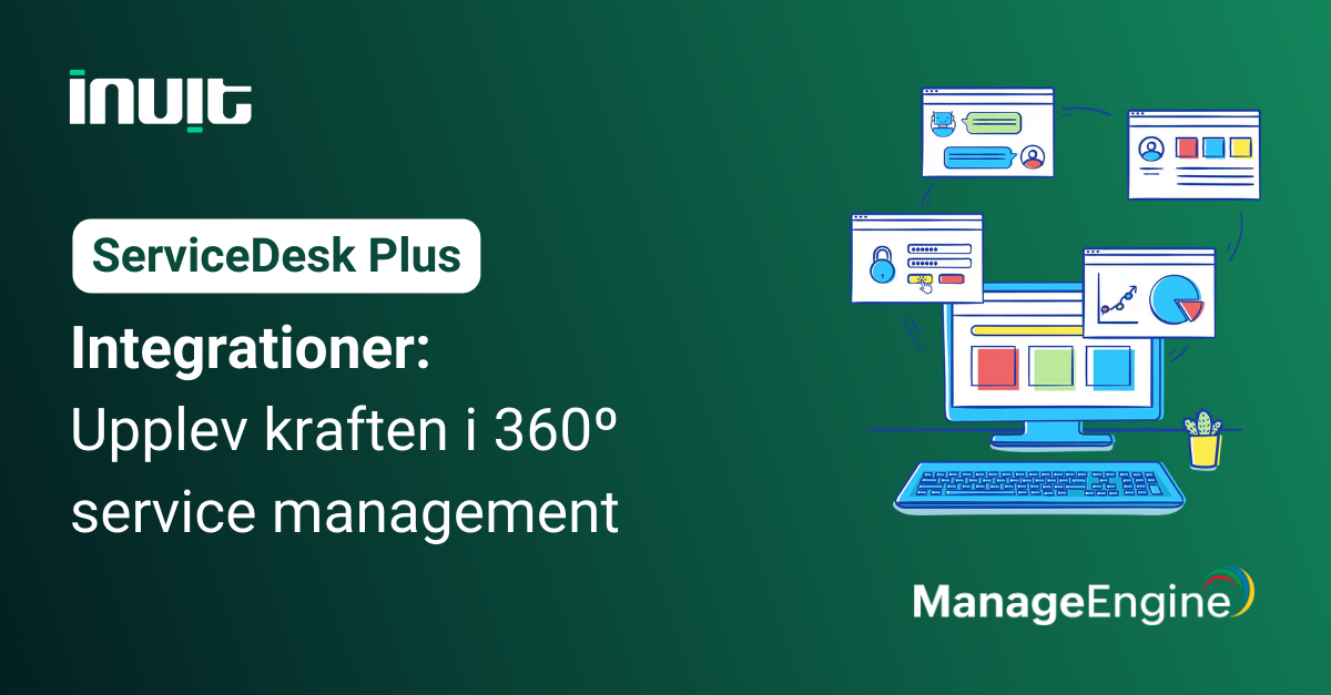 ServiceDesk Plus integrationer | Inuit